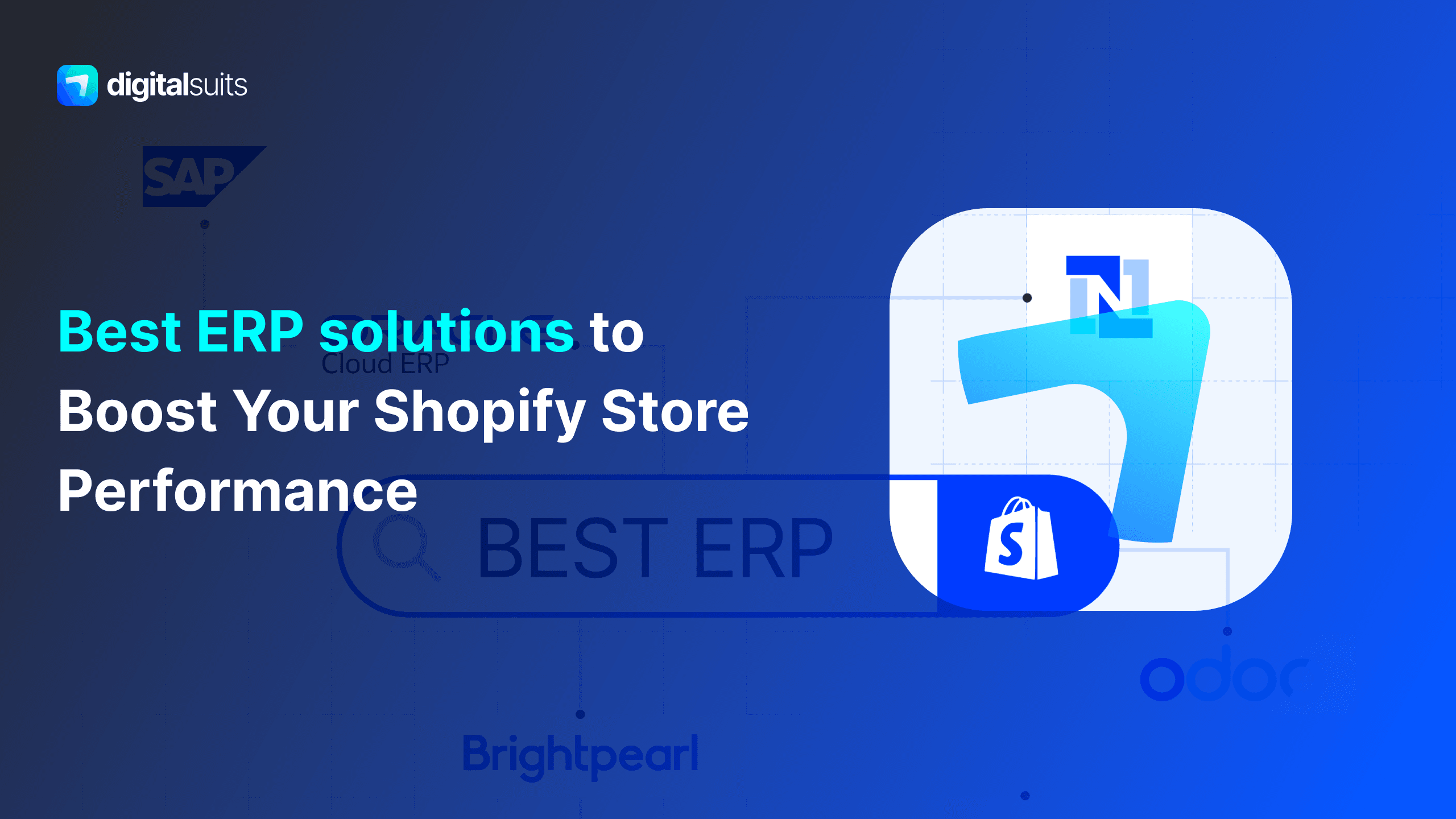 10 Best ERP Solutions to Boost Your Shopify Store Performance | DS