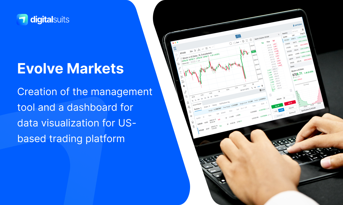 Dashboard for Evolve Markets Case Study | DigitalSuits