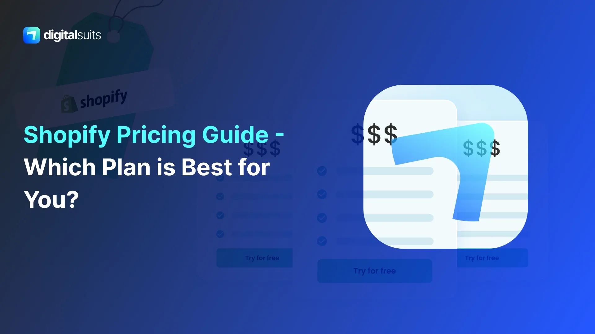 Shopify Pricing Plans: Choose the Best Plan for Your Business | DS