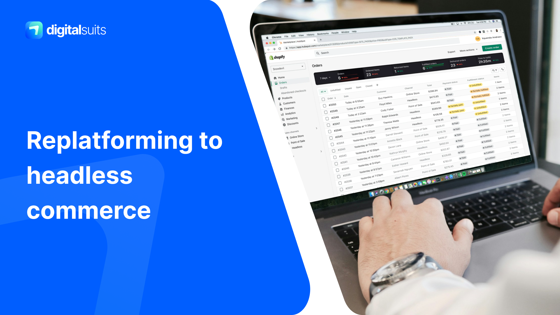 Replatforming to Headless Commerce Platforms | DigitalSuits